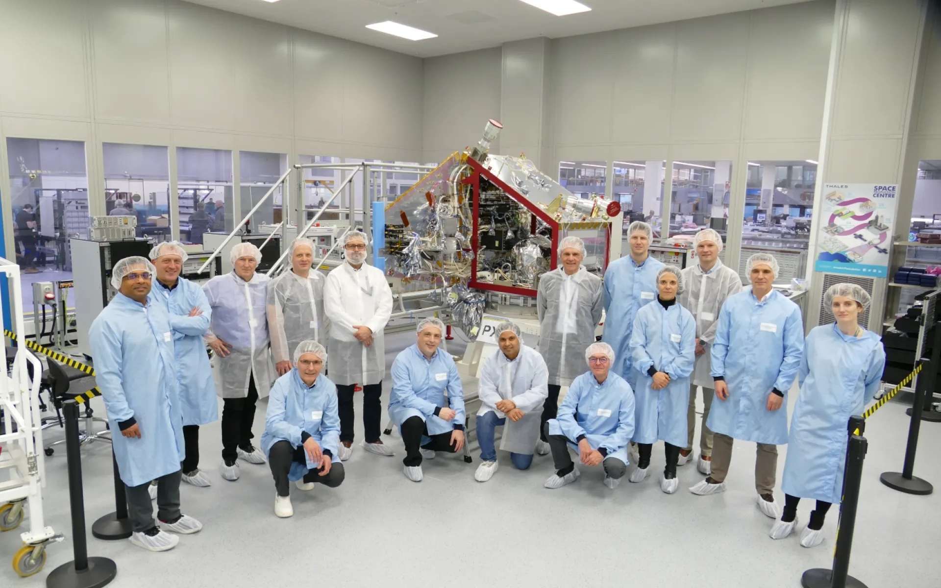 Thales Alenia Space successfully completed the FLEX satellite Platform ...