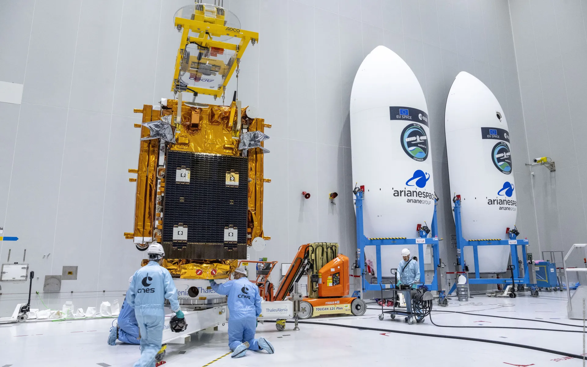 Sentinel-1C: on the starting blocks for launch! | Thales Alenia Space